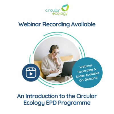 ICE Database Registration - Circular Ecology